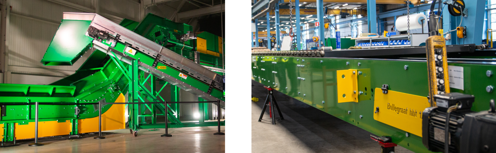 BRS Chain belt conveyor - Bollegraaf